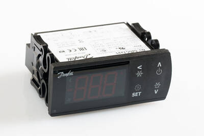 ERC 214 DİJİTAL TERMOSTAT DEFROSTLU 4 RÖLELİ 230V 080G3463 TERMOMETRE ...